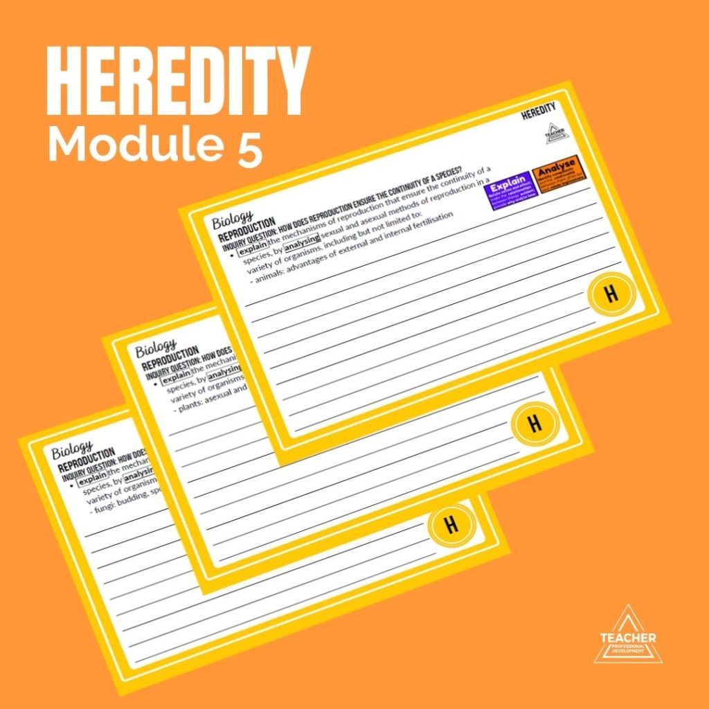 HSC Biology Study Templates - Teaching Resource