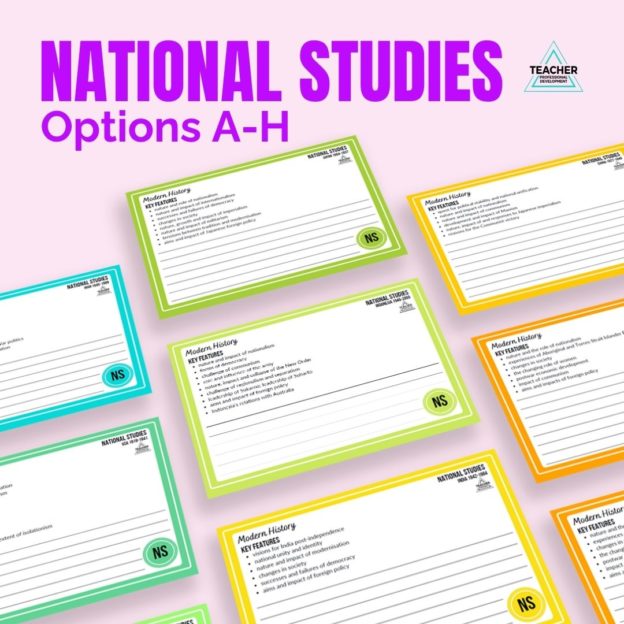 HSC Modern History Study Templates - Teacher Professional Development