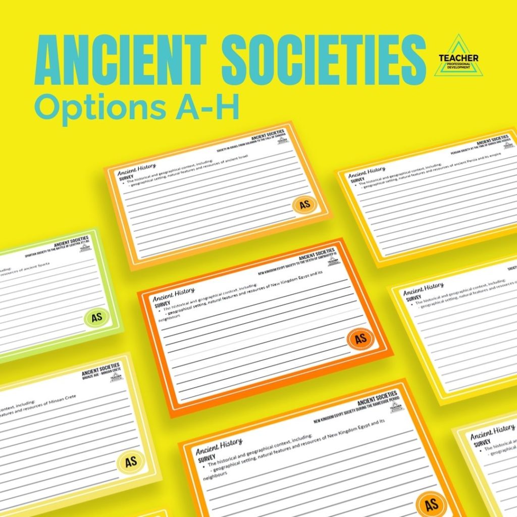 HSC Ancient History Study Templates - Teaching Resource