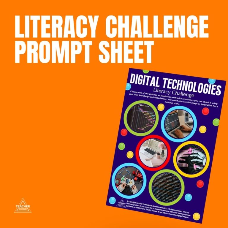 Digital Technologies Literacy Challenge - Teaching Resources