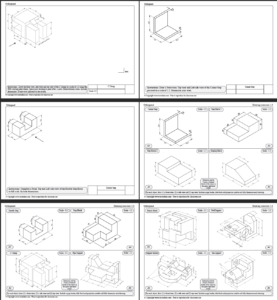 Technical Drawing and Graphics - Set 1 "Orthogonal Drawing" - Teaching ...