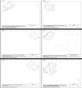 Technical Drawing and Graphics - Set 1 "Orthogonal Drawing" - Teaching ...