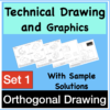 Technical Drawing and Graphics - Set 1 "Orthogonal Drawing" - Teaching ...