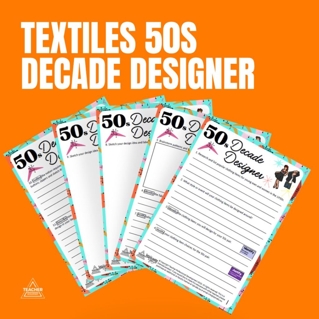 HSC Textiles and Design Study Templates - Teaching Resource