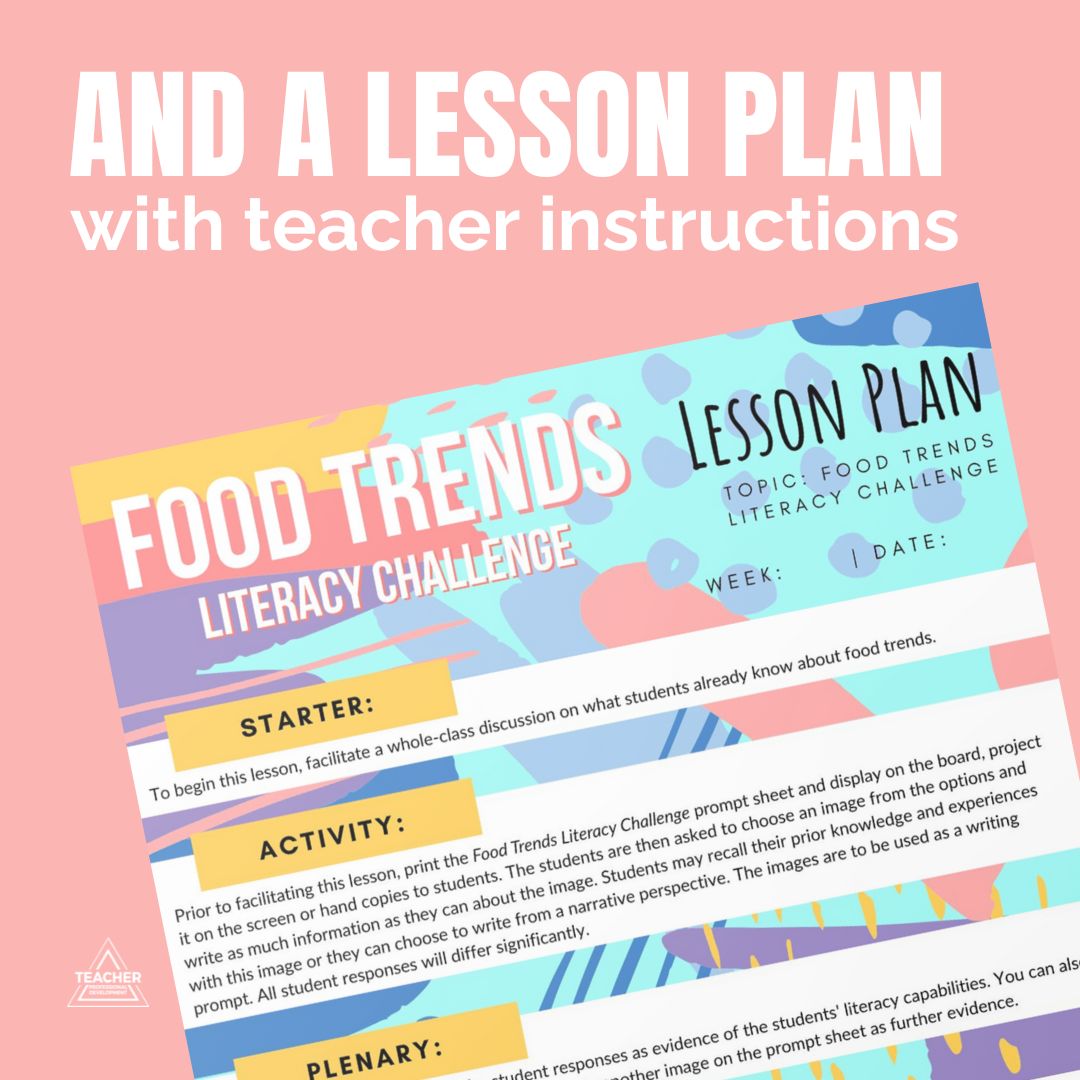 Food Trends Literacy Challenge - Teaching Resources
