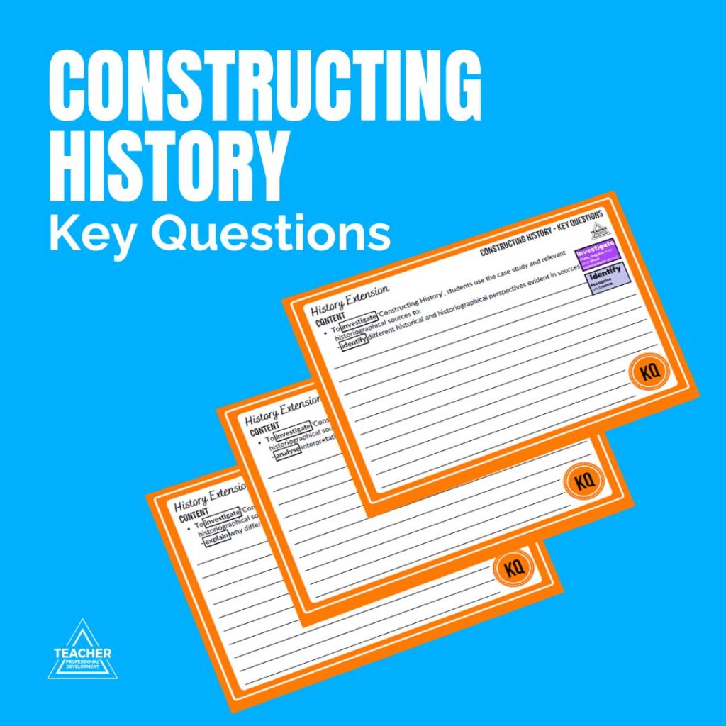 HSC History Extension Study Templates - Teaching Resource