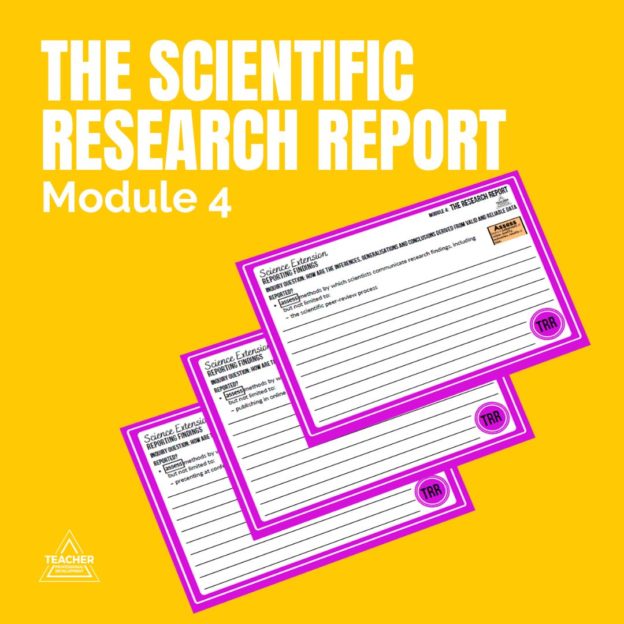 HSC Science Extension Study Templates - Teaching Resource