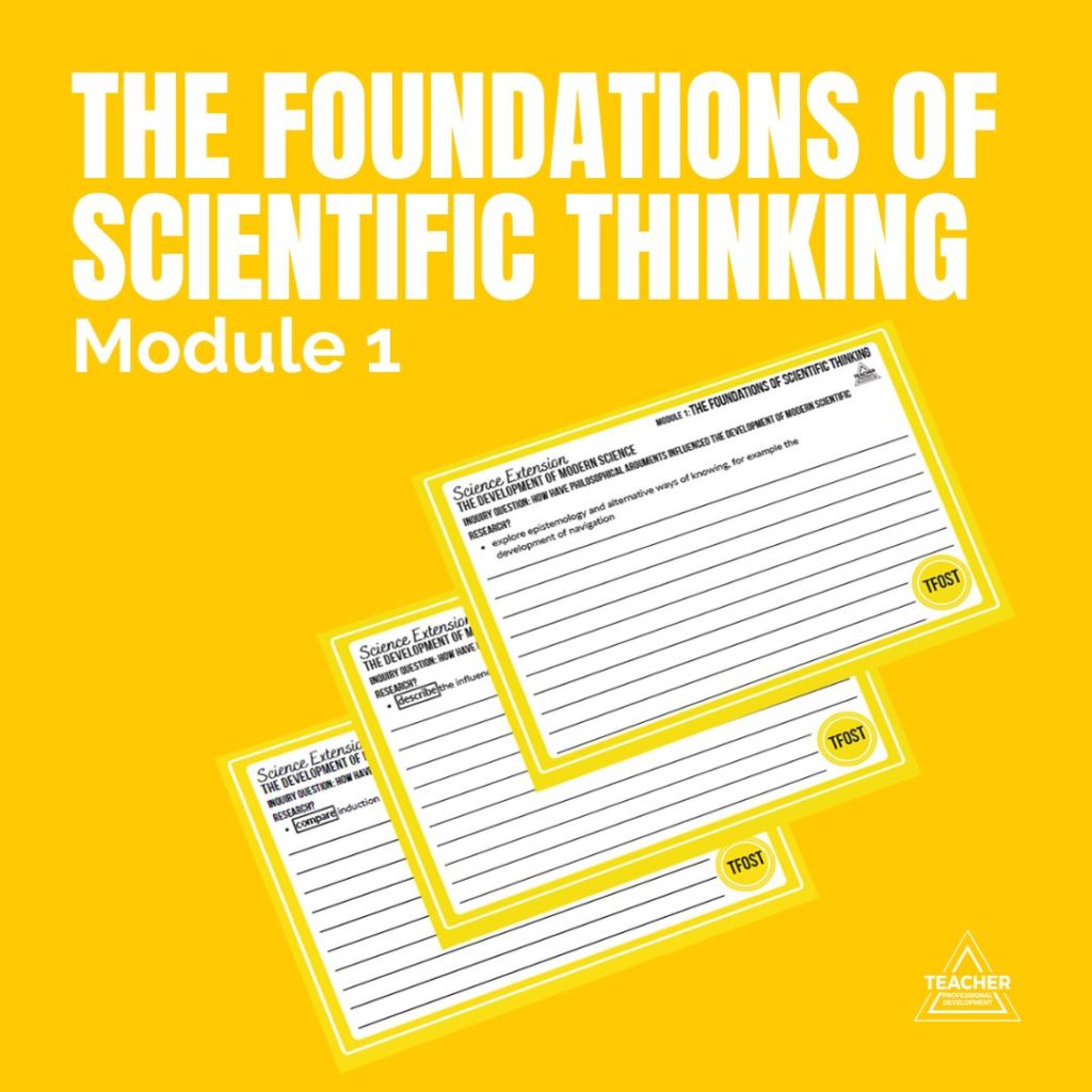 HSC Science Extension Study Templates - Teaching Resource