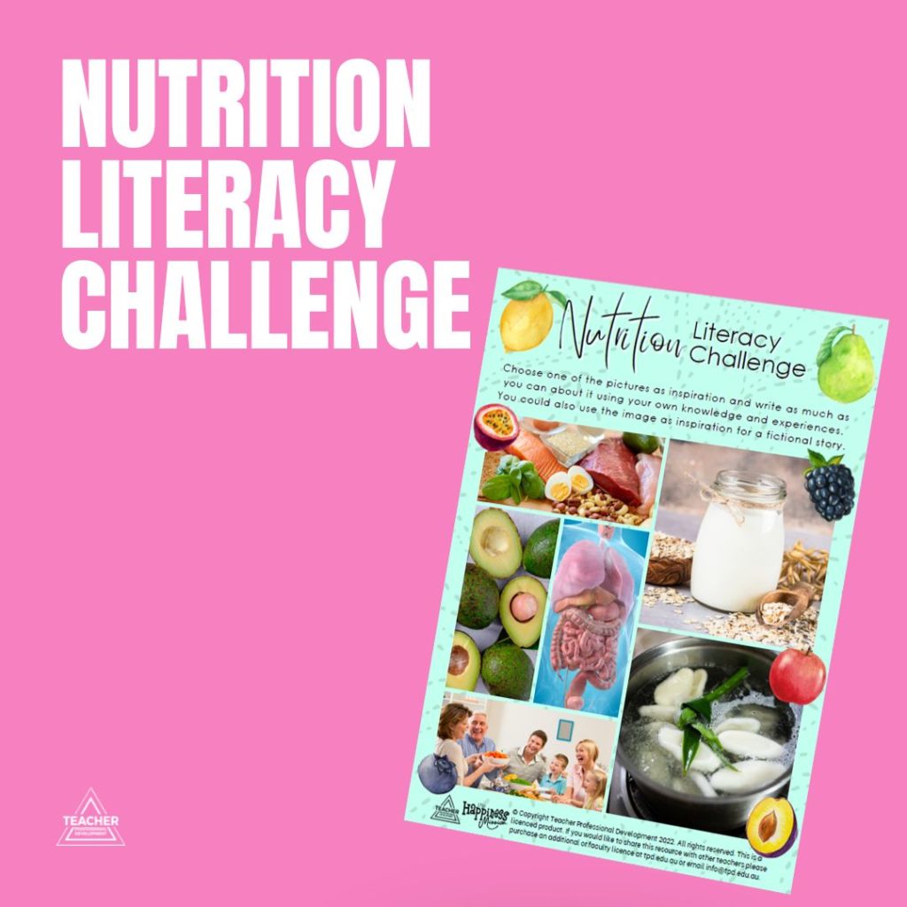 Nutrition Literacy Challenge - Teacher Professional Development