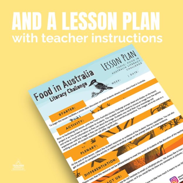 Food in Australia Literacy Challenge - Teacher Professional Development