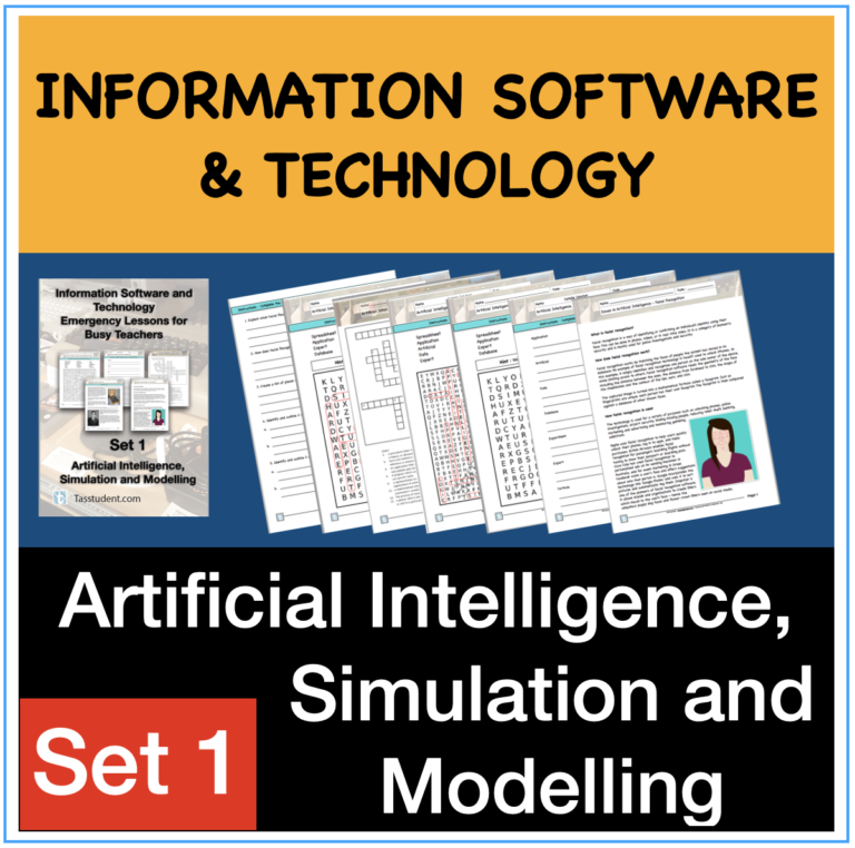 Information Software and Technology Set 1 - Artificial Intelligence, Simulation and Modeling ...
