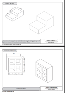 Technical Drawing and Graphics - Set 5 "Isometric Drawing" - Teacher ...