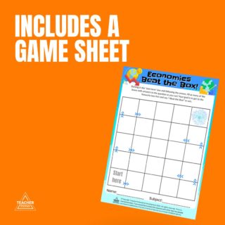 Economics Beat the Box - Teacher Resource Game