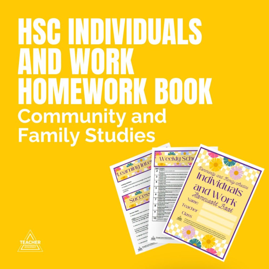 Study Schedule - Teaching Resource