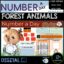 Number of the Day Digital Forest Animals - Teacher Resources