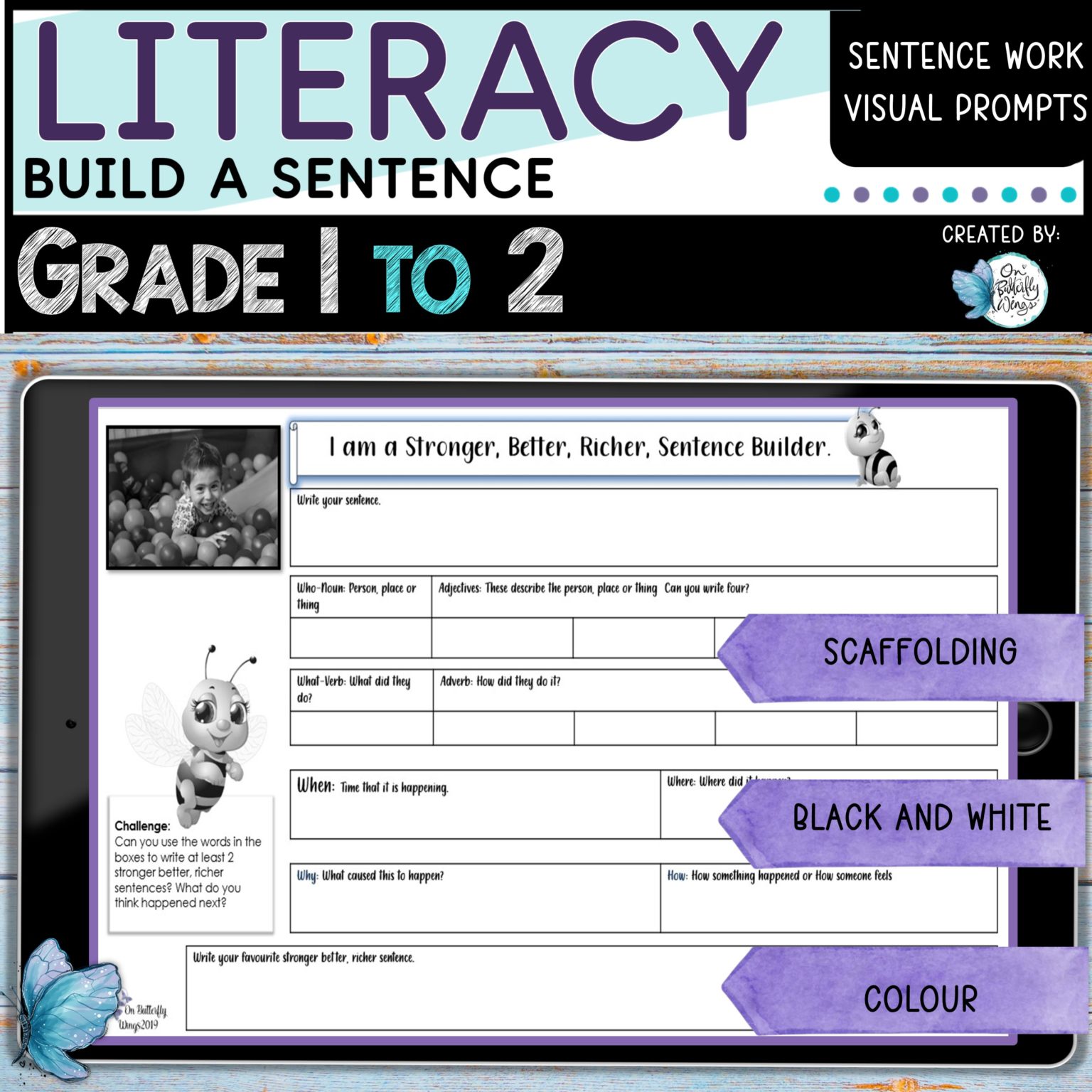 Build a Sentence - Teacher Resource
