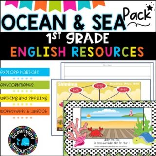 Marine Studies Ocean-Sea Unit of Work for Grade 1 SUB PACK - Teaching ...