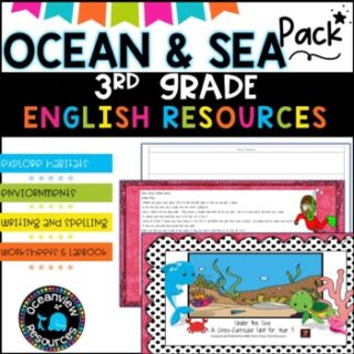 Marine Studies Ocean-Sea Unit of Work for Grade 3 Ideal for Classroom ...