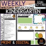 Weekly Reflection - Goal Setting - Self-Assessment - Writing ...