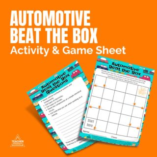 Automotive Beat the Box - Teacher Resource Game