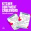 Kitchen Equipment Crossword - Teacher Resource