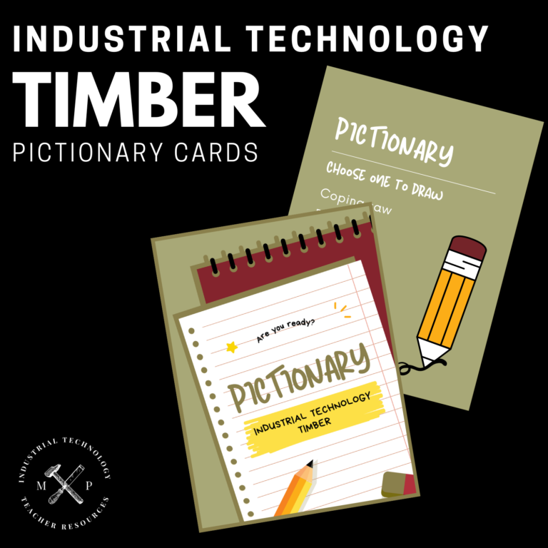 Industrial Technology Timber Pictionary Cards - Teacher Professional ...