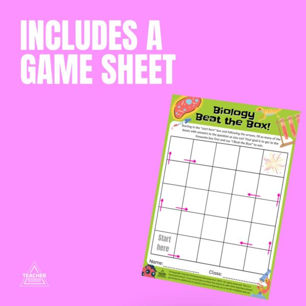 Biology Beat the Box - Teacher Professional Development