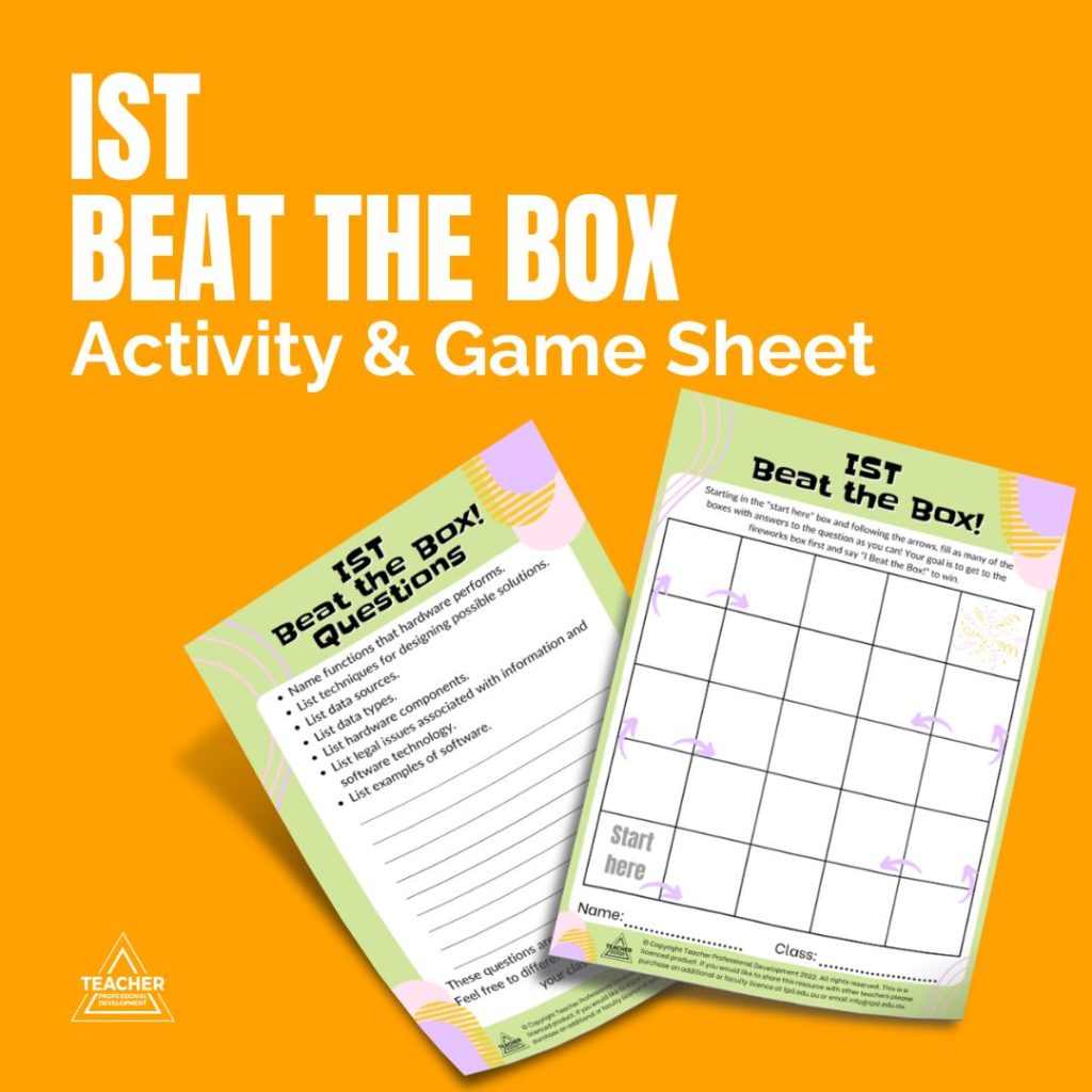 IST Beat the Box - Teaching Resources Game