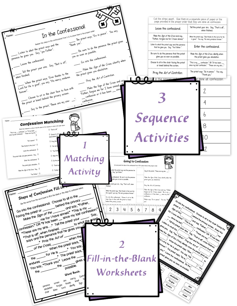 Steps to a Good Confession - Teacher Resource