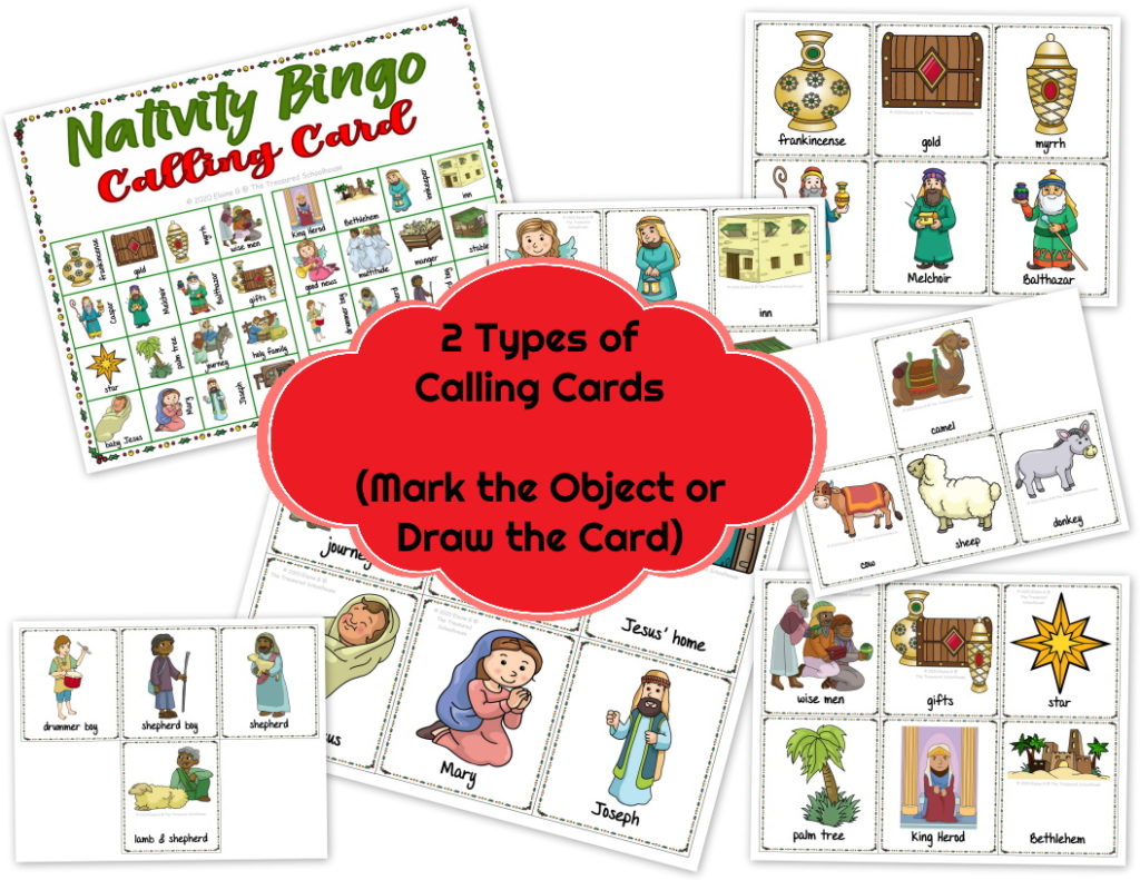 Nativity Bingo Game for Christmas - Teacher Resource