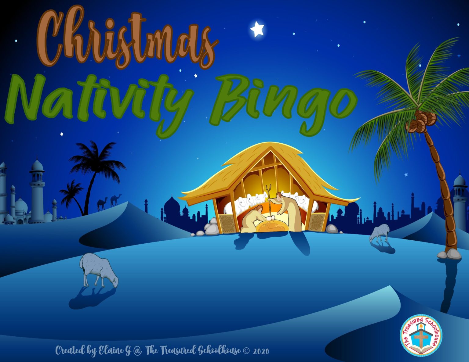 Nativity Bingo Game for Christmas - Teacher Resource