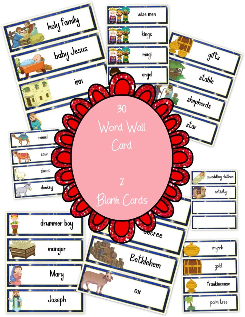 Nativity Word Work Activity Pack - Teacher Resource