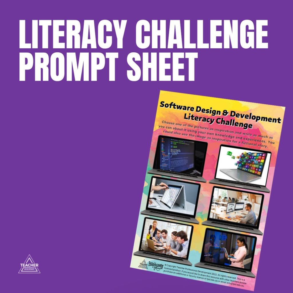 Software Design and Development Literacy Challenge - Teaching Resources