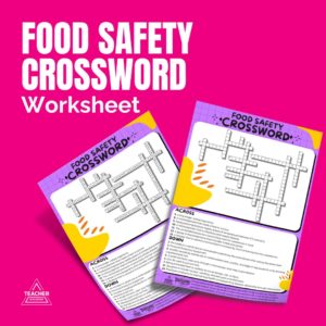 Food Safety Crossword - Teacher Resource