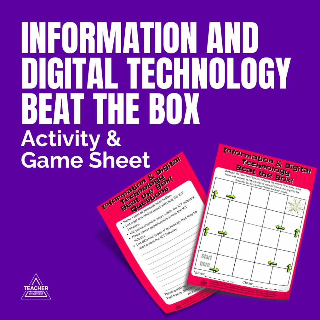 Geography Beat the Box - Teacher Resource Game
