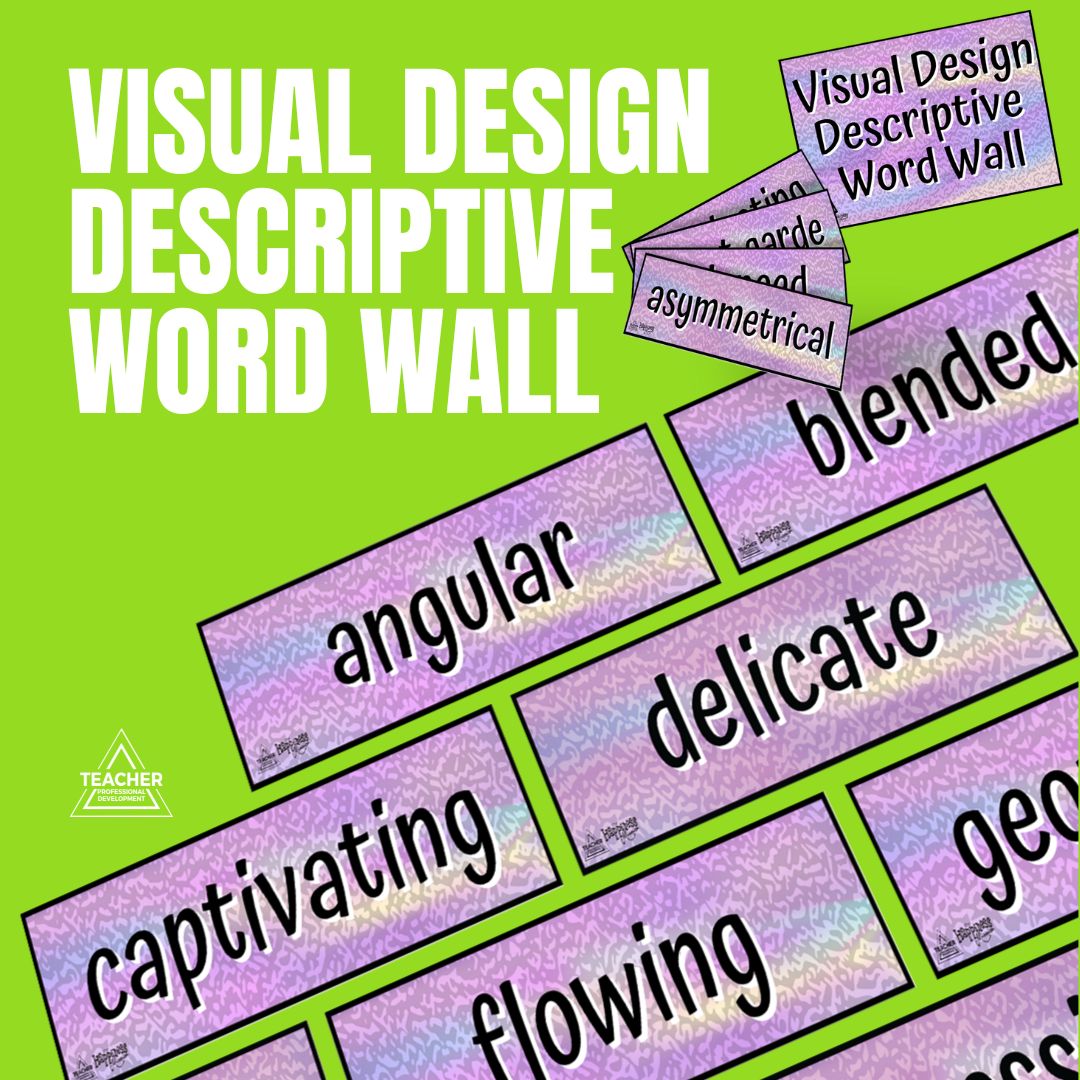 Construction Descriptive Word Wall Teaching Resource