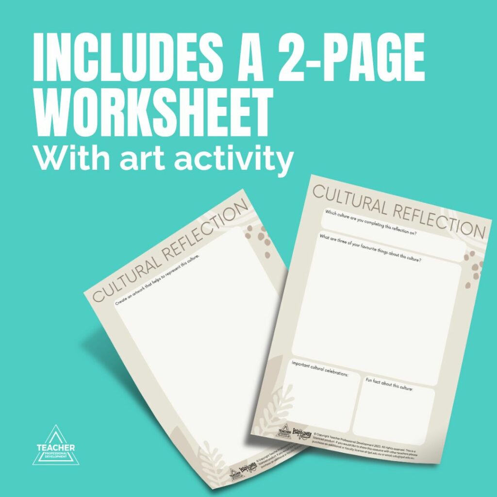 Cultural Reflection - Teaching Resource