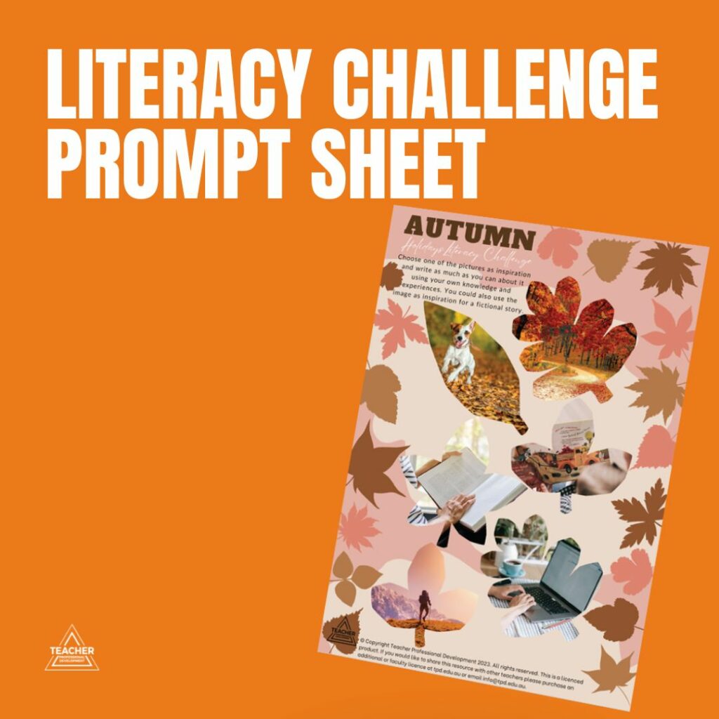 Autumn Holidays Literacy Challenge - Teaching Resources