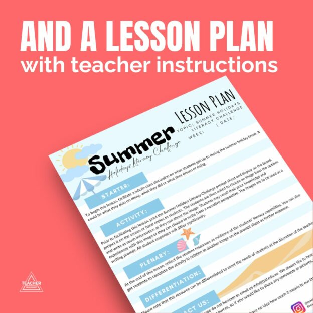 Summer Holidays Literacy Challenge - Teaching Resources