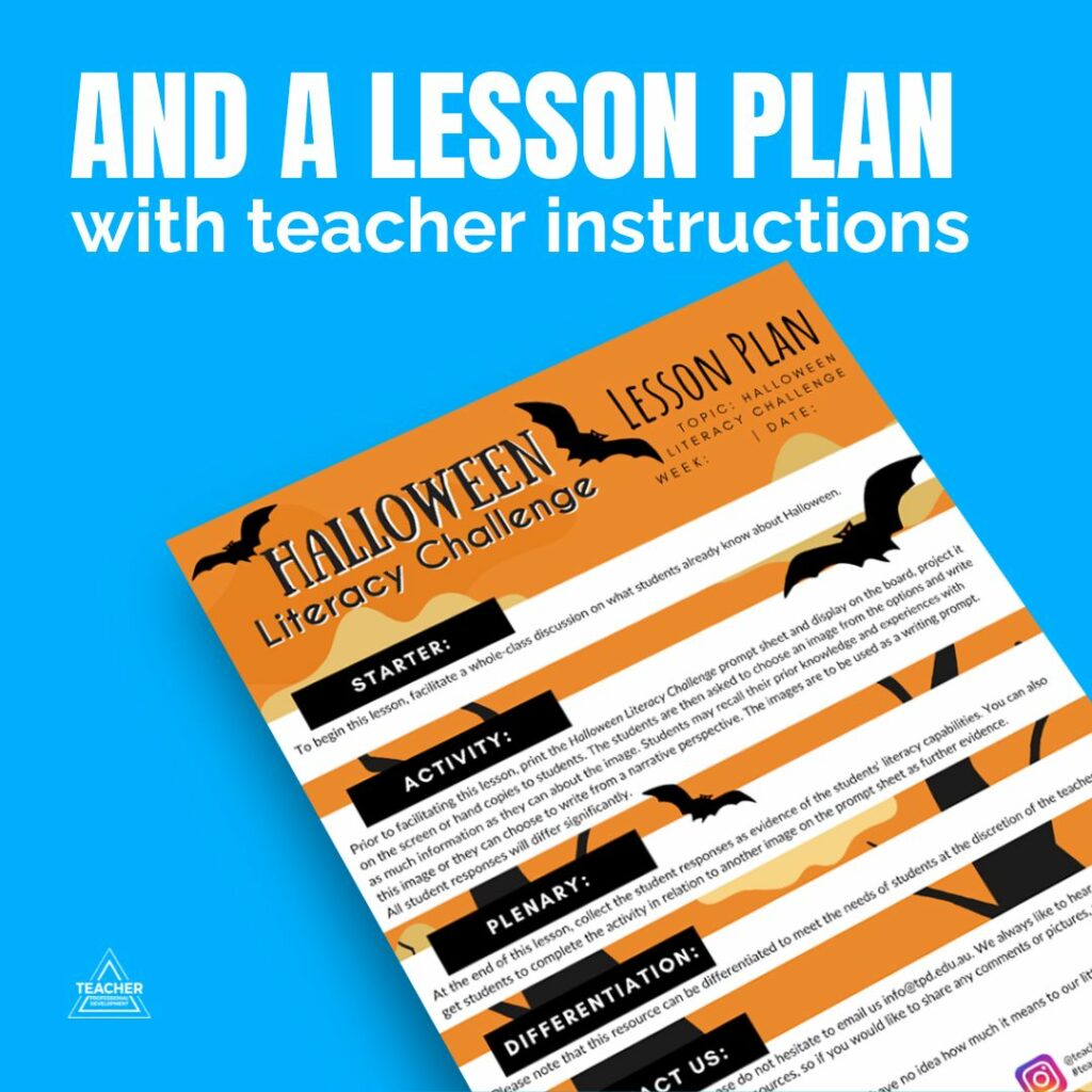 Halloween Literacy Challenge - Teaching Resources