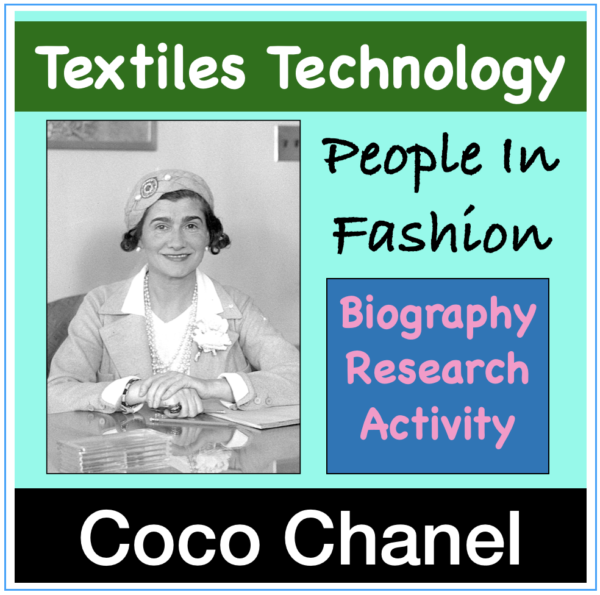 People in Fashion Design - Coco Chanel - Teaching Resources