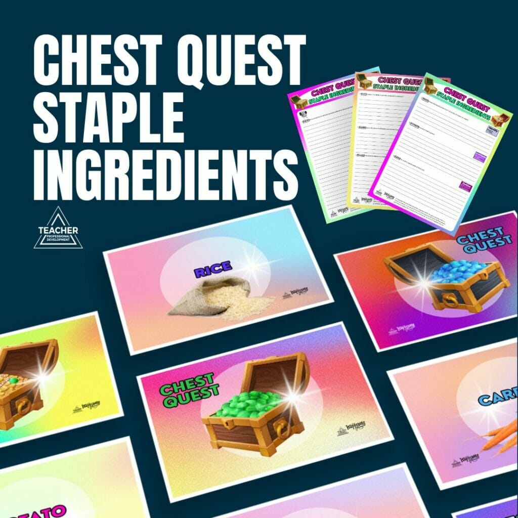 Chest Quest Staple Foods Teaching Resource