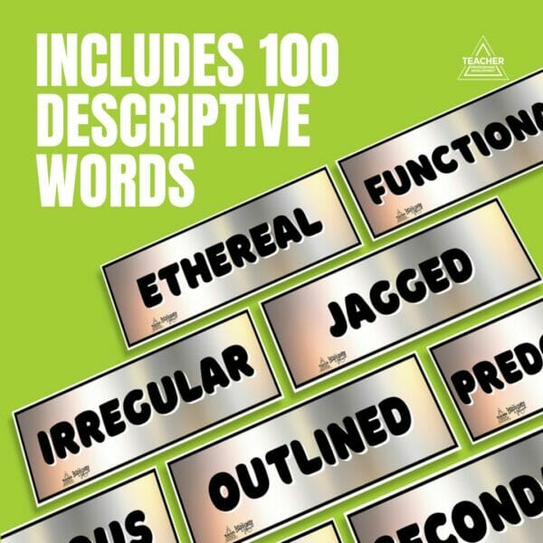 Metalwork Descriptive Word Wall - Teaching Resource