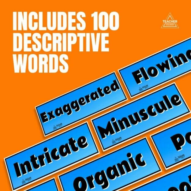Woodwork Descriptive Word Wall - Teaching Resource