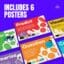 Super 6 Posters Teaching Resource
