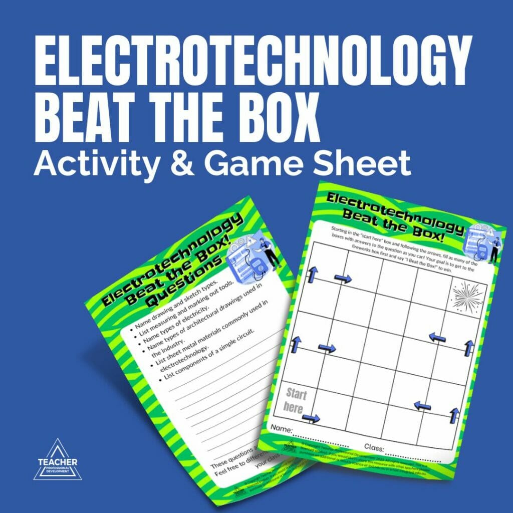 Electrotechnology Beat the Box - Teaching Resource Game