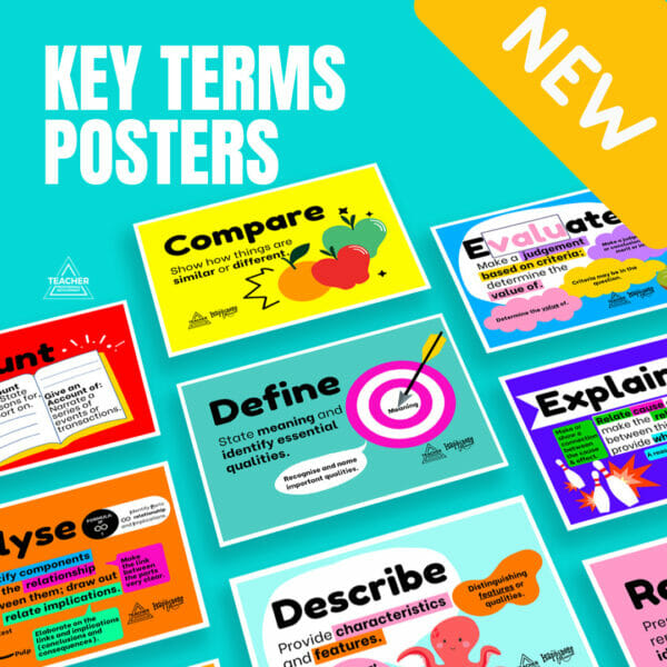 Key Terms Posters Teaching Resource