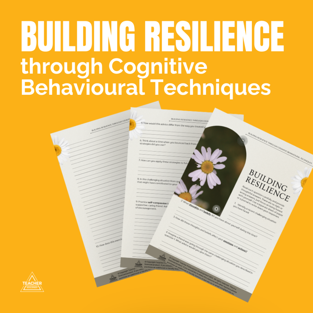 Building Resilience with Cognitive Behavioural Techniques
