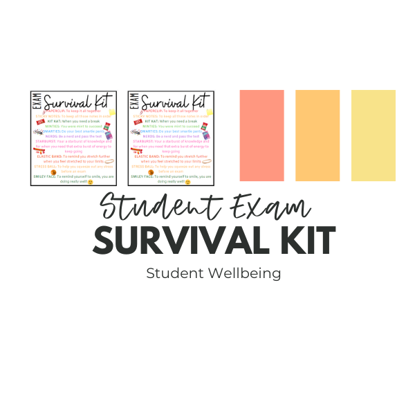 Student Exam Survival Kit - Teacher Professional Development