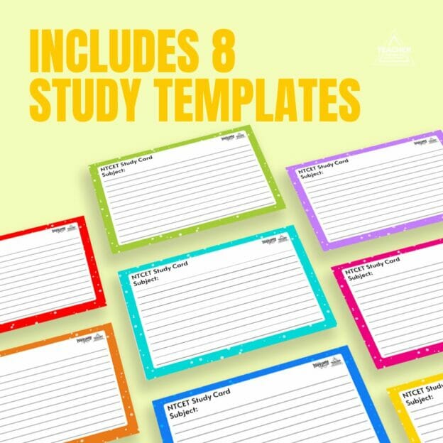 NTCET Study Templates - Teaching Resource